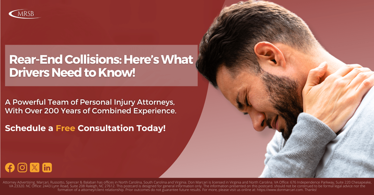 Rear-End Accidents: What Victims Need to Know 855-435-7247